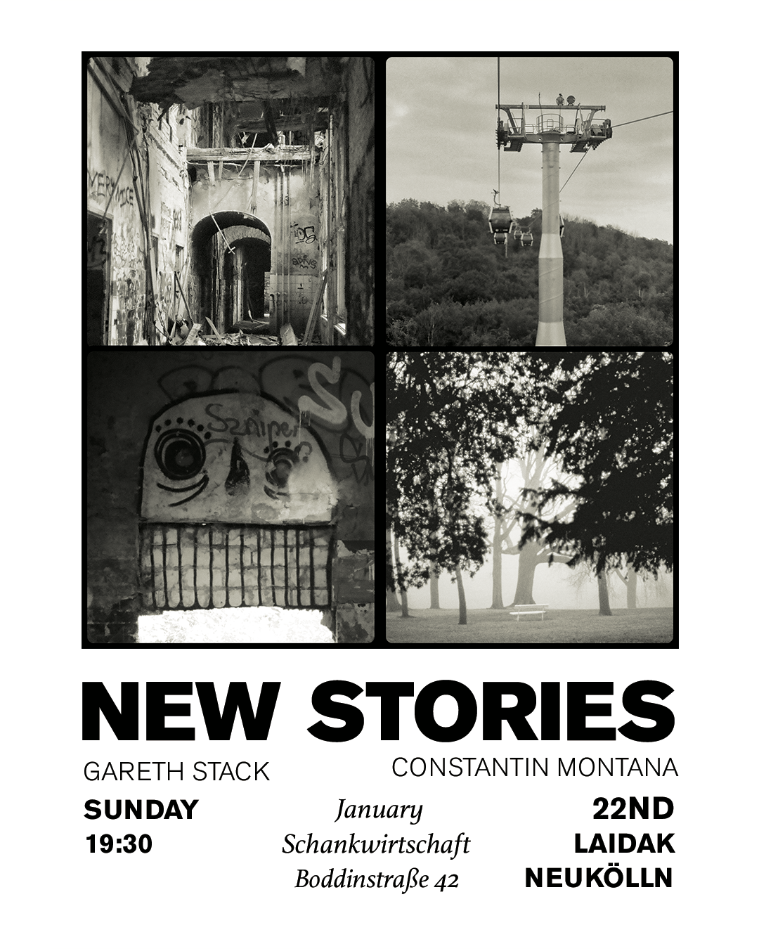 Short Story Reading in Berlin – Gareth Stack